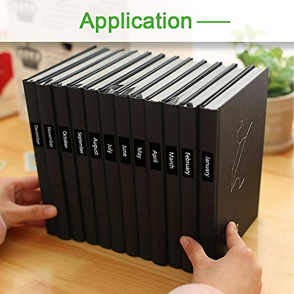 Labelife Compatible Label Tape Replacement for Brother TZe-335 TZe TZ Tape White on Black 12mm 0.47 Inch Laminated Ptouch Label Tape TZe335 for Brother P Touch PTD210 PTH110 PTD600 Label Maker, 4-Pack