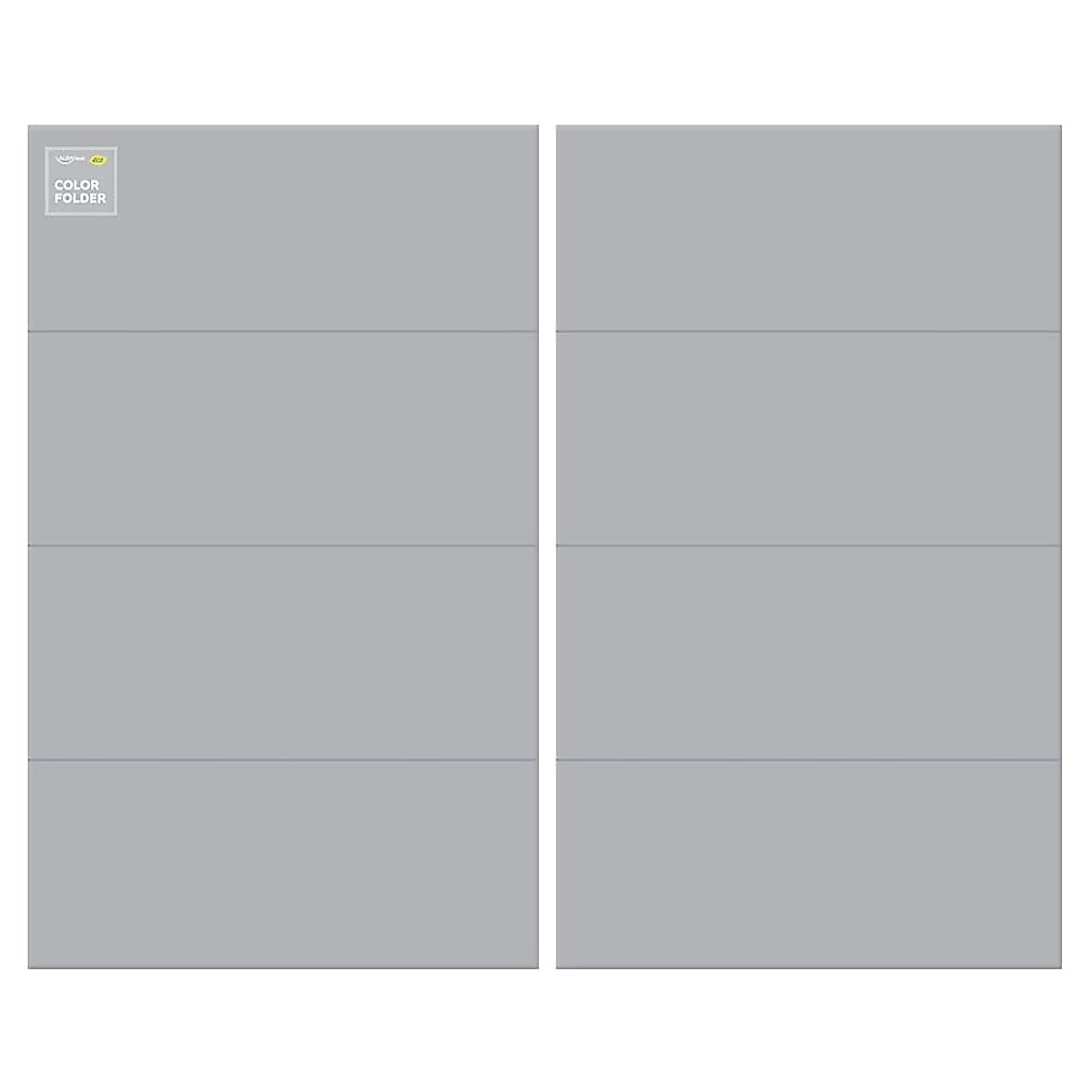 ALZIP MAT Eco Color Folder Urban, Folding Baby Play Mat Eco-Friendly Non-Toxic Non-Slip Reversible Waterproof (XG (110x55 inch), Grey)