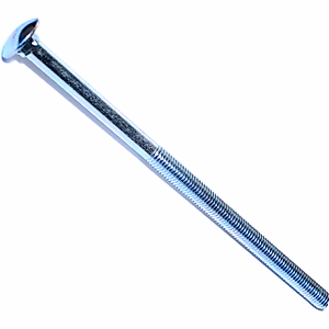 Hard-to-Find Fastener 014973232047 Carriage Bolts, 1/2-13 x 10, Piece-20, zinc