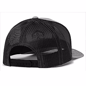 44N, Snapback Trucker Hat, Outdoors (Heather Grey/Black)