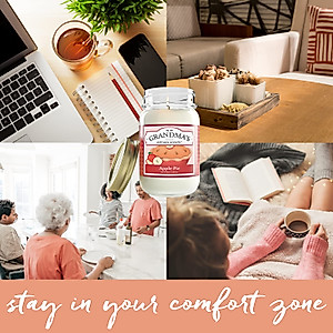 Stillwater Bath and Body™ Apple Pie Scented Candle for Home | Non Toxic Long Lasting Soy Candles | Delicious Scent | One Pint Mason Jar | Hand Made in The USA