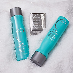 Malibu C Scalp Wellness Conditioner (9 oz) - Scalp Soothing Hair Conditioner with Eucalyptus + Spearmint Oil - Sulfate-Free Moisturizing Dry Scalp Conditioner