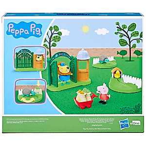 Peppa Pig Toys Peppa's Day at The Zoo Playset, 2 Figures and 6 Themed Accessories, 3-Inch Scale Preschool Toy for Kids Ages 3 and Up