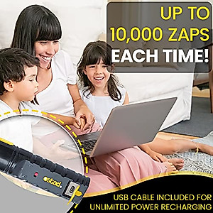 Electric Fly Swatter Racket - Indoor & Outdoor Bug Zapper, Mosquito Zapper for Home, Pest Control, Fly Zapper, Mosquito and Bug Zapper Indoor