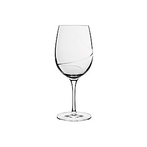 Luigi Bormioli Aero 16.25 oz Goblet Red Wine Glasses, Set of 6, Clear