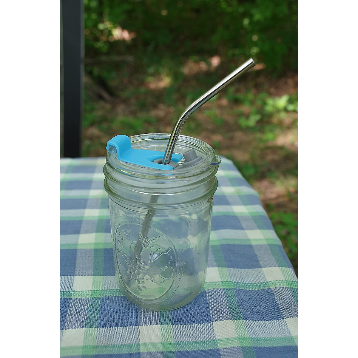 Masun Mason jar Drinking lids (Wide mouth lids 4 pack) (4529)