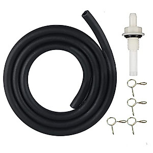 Hipa 3/16 inch ID Fuel Line for Honda GX120 GX160 GX200 GX240 GX270 GX340 GX390 GCV135 GCV160 GCV190 Engine 6 Feet with Fuel Filter Clamps