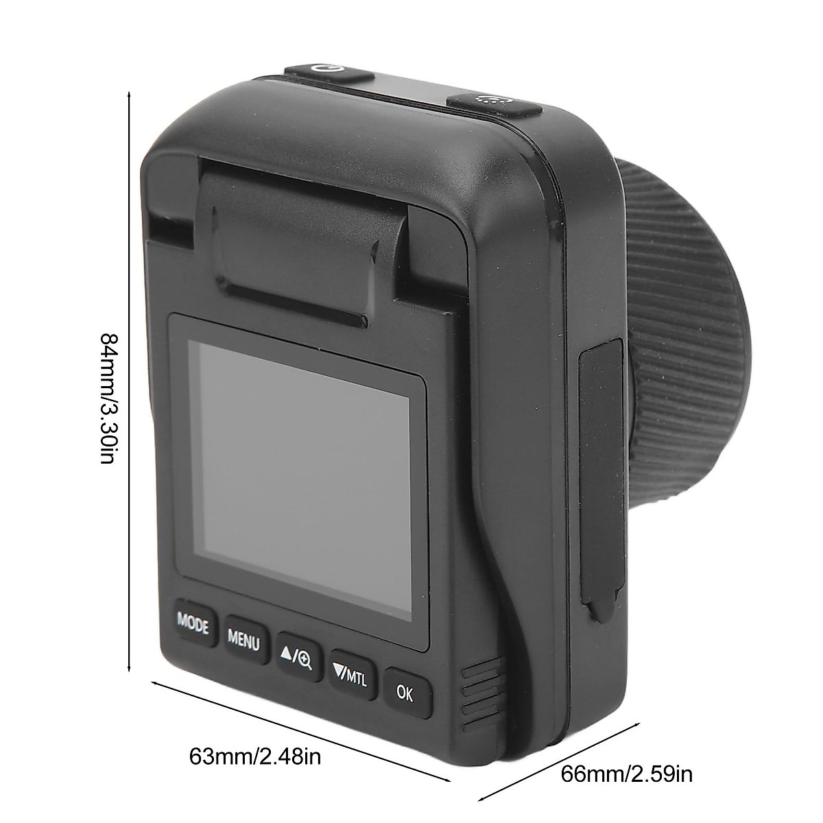 4K 32MP Time Lapse Camera, Construction Outdoor Security Time Lapse Camera, Full Color Full HD Time Lapse Camera with 2.0in LCD Screen, Macro Shooting IP66
