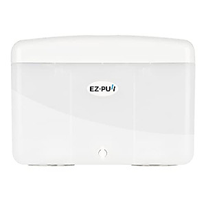 EZ-Pull Countertop SLIMFOLD Hand Towel Dispenser for Kitchen/Bathroom/Office/RV/Airbnb, White 4600-EZ, EZbrnd