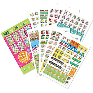 Busy Mom Planner Sticker Collection for Calendars, Planners. Appointment Reminder Stickers, Doctors, School, Birthdays, Play Dates, Events, Scrapbook, Wedding, Vacation | 864 Stickers