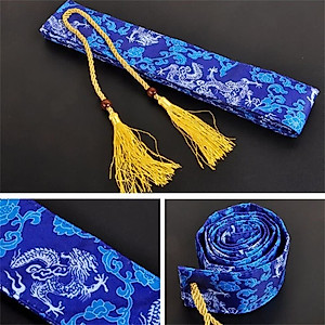 Multicolor Fishing Pole Bags, Fishing Rods Telescopic Pole Bag, High Elastic Fishing Rod Bag, Rod Cover Fishing Rods Accessories(Black red)