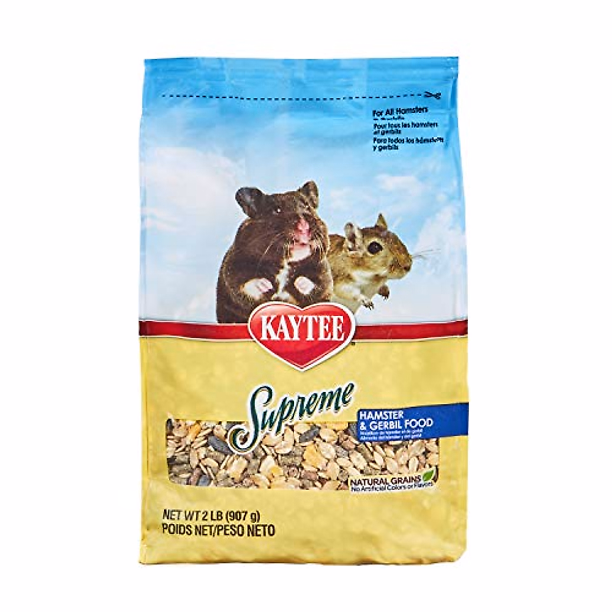 Kaytee Supreme Hamster & Gerbil Food, 2 Lb