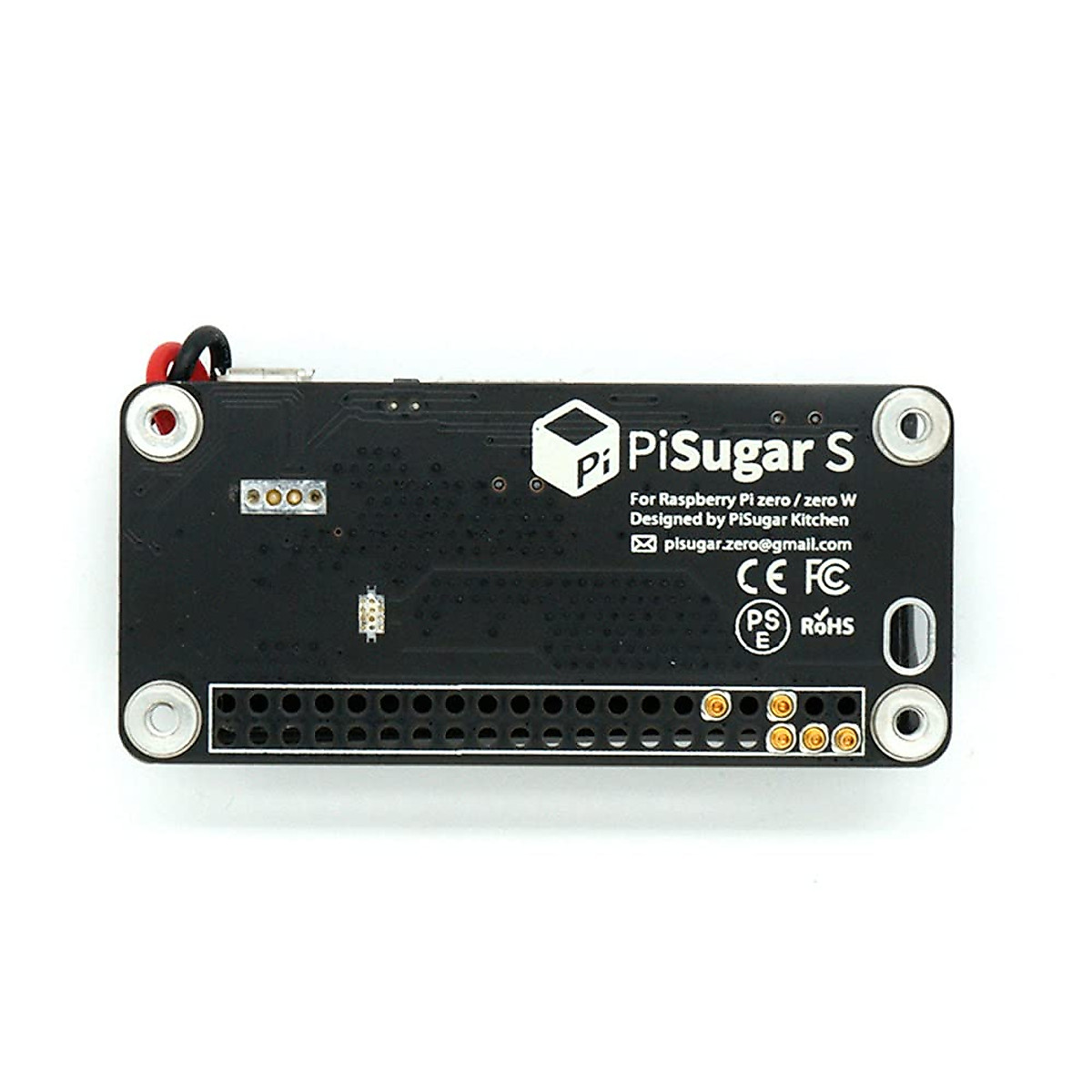 Pisugar S Portable 1200 mAh UPS Lithium Battery Pwnagotchi Power Module Power Supply for Raspberry Pi-Zero W/WH Model Accessories handhold(Not Include Raspberry Pi)