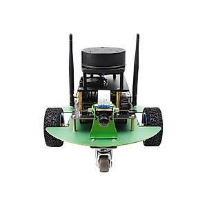 Waveshare JetBot Professional Version ROS AI Kit, Dual Controllers AI Robot, Lidar Mapping, Vision Processing, Includes Waveshare Jetson Nano Dev Kit 4GB (NOT Support Nano 2GB)