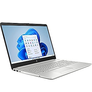 HP 15-dw 15.6" HD WLED Backlit Display Laptop 12th Gen (Intel i5-1235U 10-Core, 16GB RAM, 512GB PCIe SSD, Intel Iris Xe, AC WiFi, Bluetooth 5.1, RJ-45, Webcam, Win 11 Home) with Dockztorm Hub