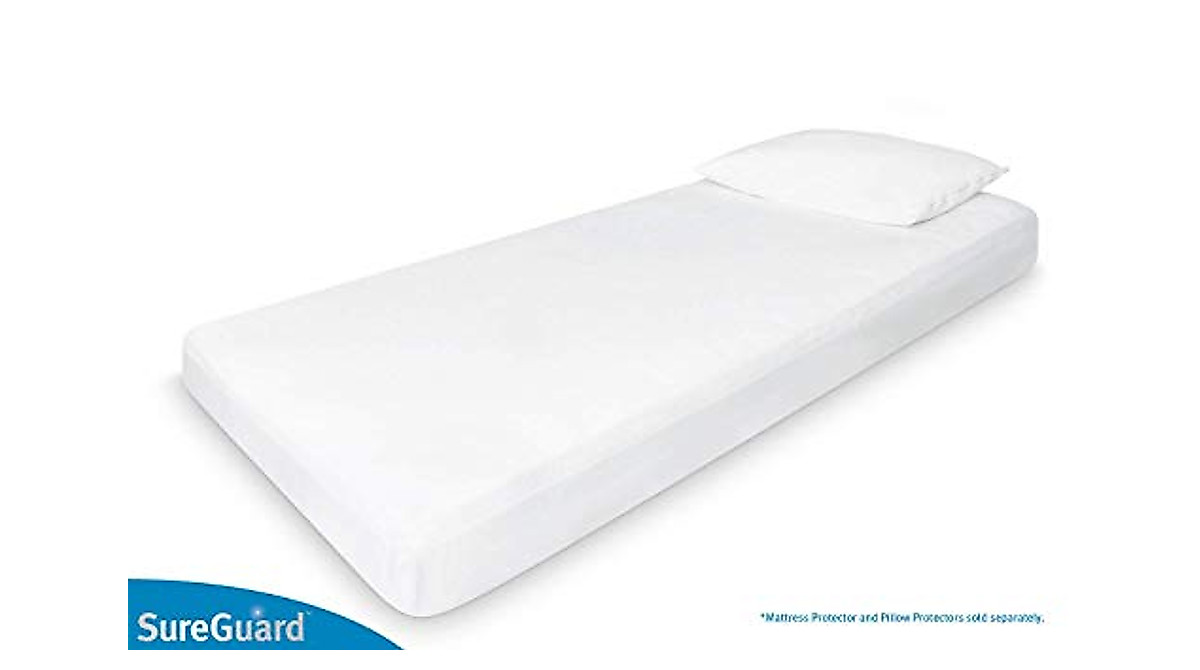 SureGuard Crib Mattress Protector - Waterproof & Soft