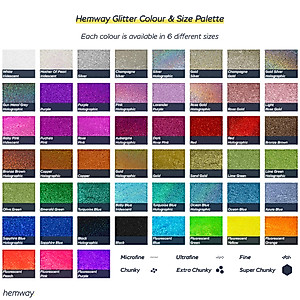 Hemway Glitter Grout Additive - Grout Tile Additive Tiles Bathroom Wet Room Kitchen - 10g Sample (Emerald Green)