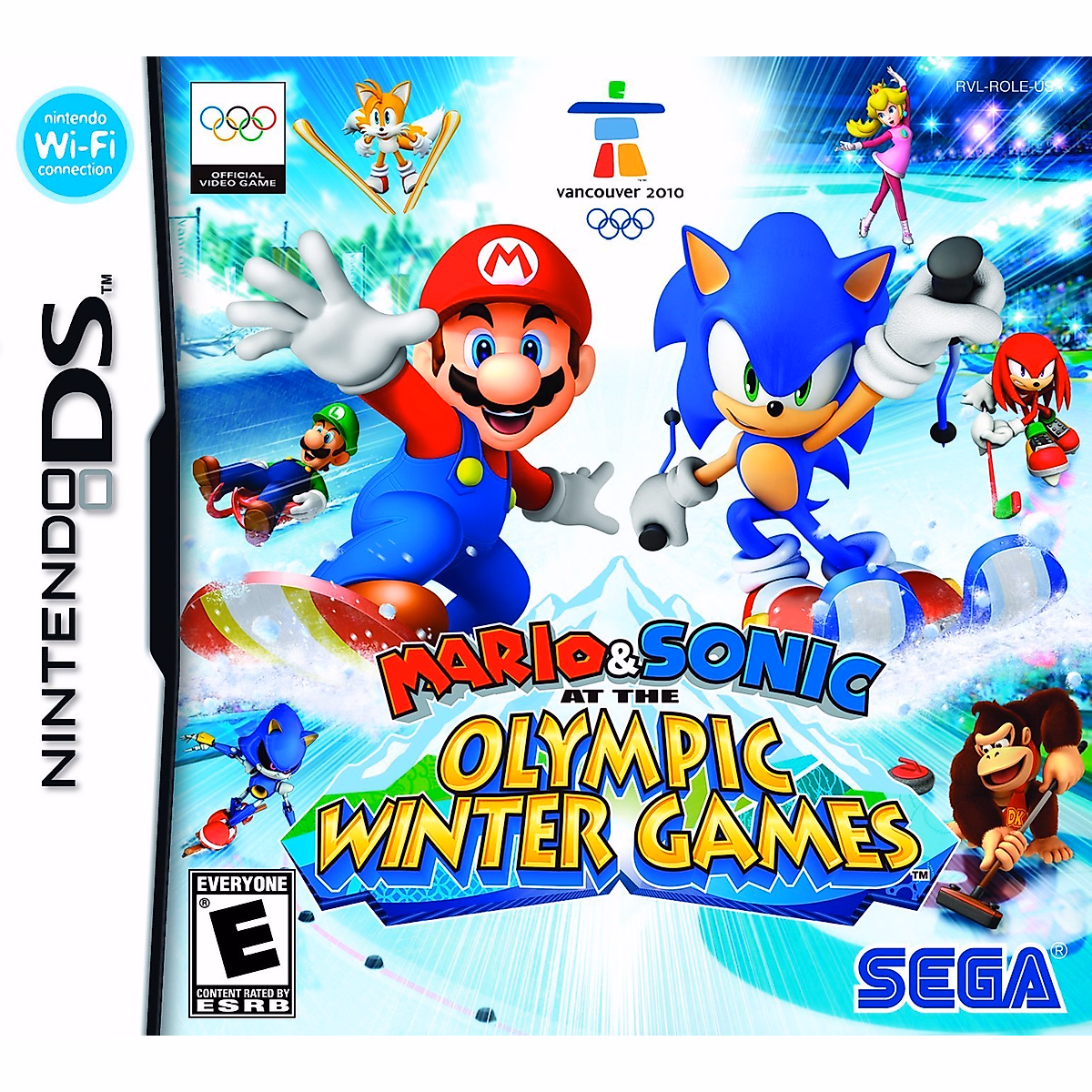 Mario and Sonic at the Olympic Winter Games - Nintendo DS