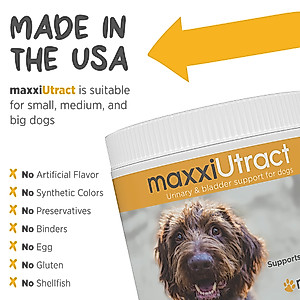 maxxipaws maxxiUtract Urinary & Bladder Support - Powder Supplement for Dogs, 5.3oz