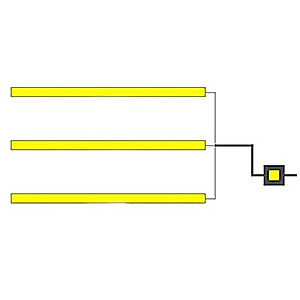 Floating Display Shelf with Built-in Illuminated LED Light and Transformer, Metal Wall Mounted Light-Emitting Shelves, Lighted Display Stand for Entrance Bar Countertop Living Room Bathroom ( Color :
