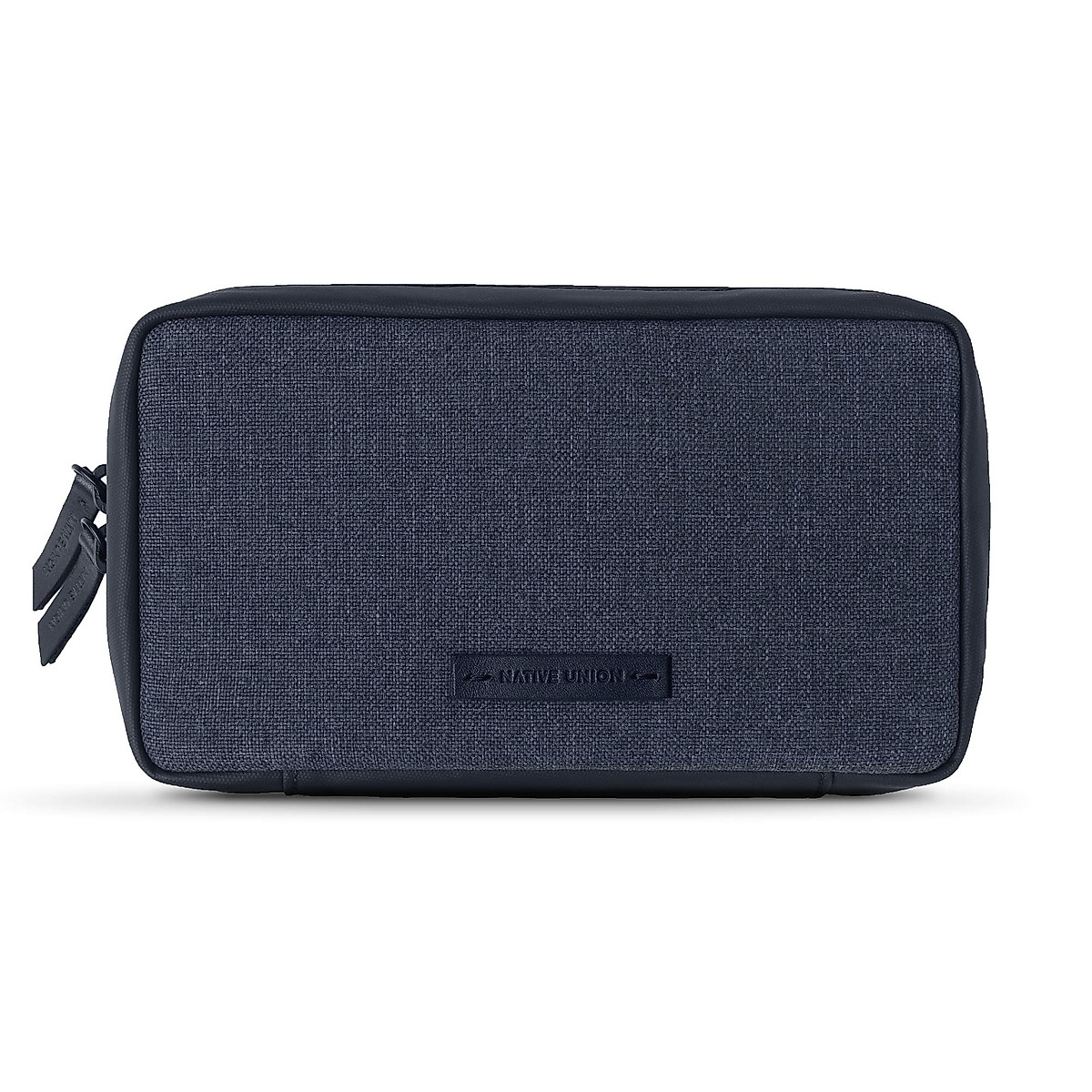 Native Union Stow Organizer – Premium Travel Tech Kit Crafted with Durable Canvas – Keep Essentials Organized with Flexible Storage & Quick-Access Pocket for Cables, Chargers, SIM Card & More (Indigo)