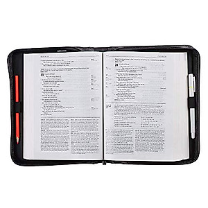 Christian Art Gifts Women's Fashion Bible Cover All Things Are Possible Matthew 19:26, Turquoise/Silver Vines Faux Leather, Large