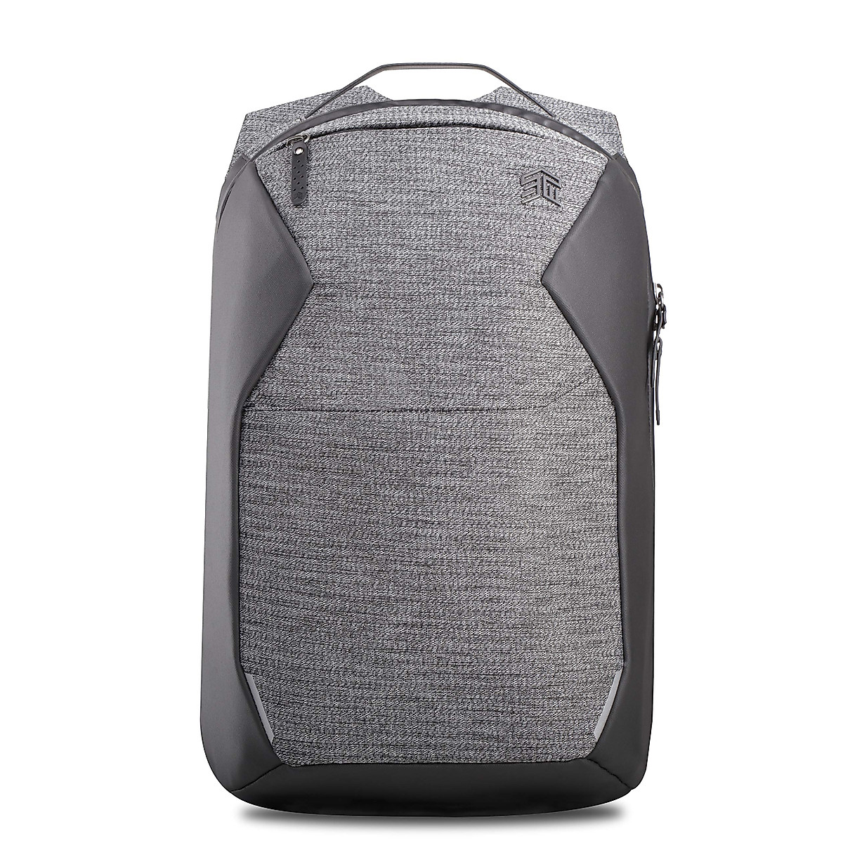 STM Myth 18L Laptop Backpack - Durable, Stylish, and Laptop Backpack with Pockets - Fits 15-Inch Laptop and 16-Inch MacBook Pro with Laptop Protection - Granite Black (stm-117-186P-01)