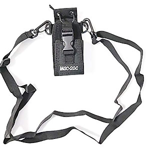Two Way Radio MSC-20C Holster Case Nylon Pouch Carrying Case for Baofeng UV5RA Plus UV5RB UV5RC Kenwood Wouxun Motorola Midland Yaesu Walkie Takie(2 pcs)
