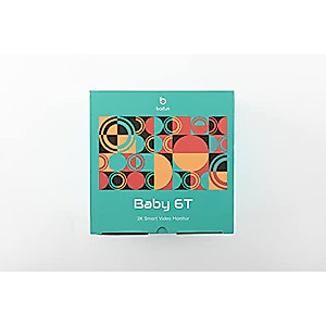 BOIFUN 5" Video Baby Monitor, 2K Baby Monitor With Night Light & Lullabies, Motion & Sound Detection, Auto Tracking & PTZ, Night Vision & Feeding Reminder, FHSS & App Control, With Wall Mount Base