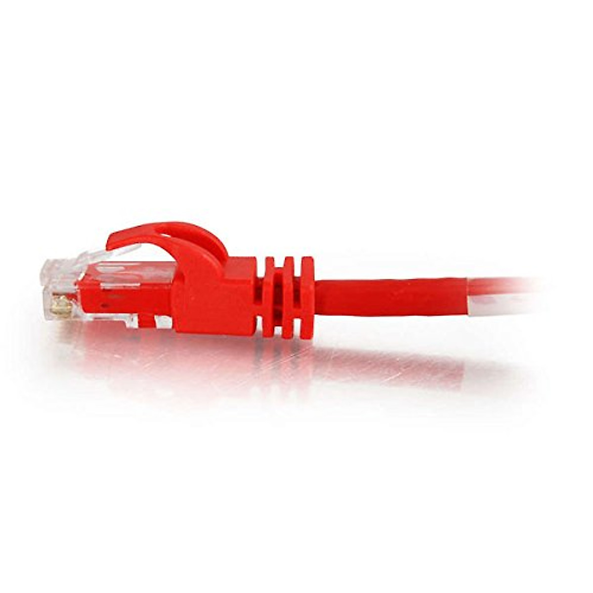 C2G 27861 Cat6 Crossover Cable - Snagless Unshielded Network Crossover Ethernet Cable, Red (3 Feet, 0.91 Meters)
