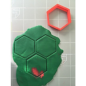 Hexagon Cookie Cutter (4 Inch)