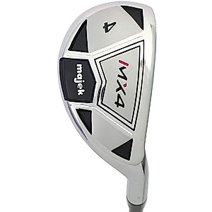 Men’s Majek MX4 Hybrid Iron Set, which Includes: #4, 5, 6, 7, 8, 9, PW Senior Flex Right Handed Utility “A” Flex Clubs