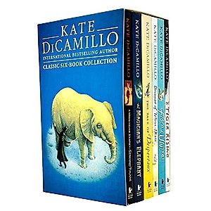 Six Books Box Collection Set (The Miraculous Journey of Edward Tulane, The Magician's Elephant, The Tale of Despereaux, Because of Winn-Dixie, Flora & Ulysses,The Tiger Rising)