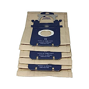 Electrolux EL200F S-Bag Classic Vacuum Bag, 5 Bags per Pack, 15 Bags Total3