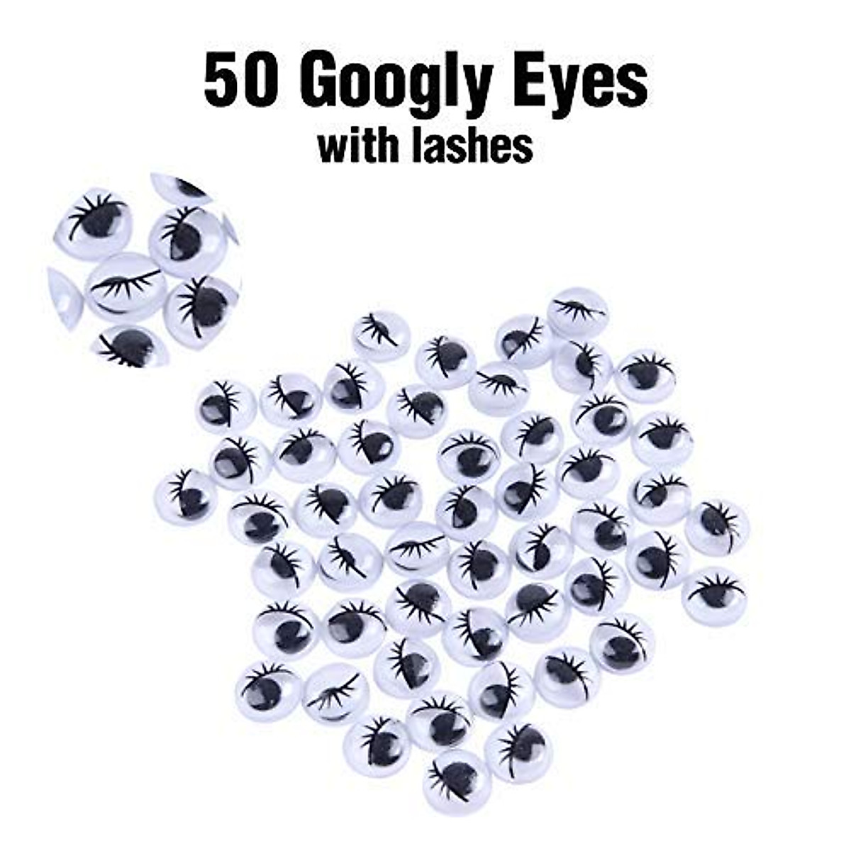 EPIQUEONE 1090-Piece Kids Art & Craft Supplies Set - Chenille Pipe Cleaners, Pom Poms, Googly Eyes, Craft Sticks, Buttons, and Sequins - Perfect for School Projects, DIY Hobbies, and Creative Play