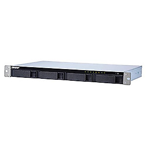 QNAP TS-431XeU-2G 4-Bay 1U Short-Depth Rackmount NAS with 10Gbe SFP+ Port 32TB Bundle with 4X 8TB Seagate IronWolf