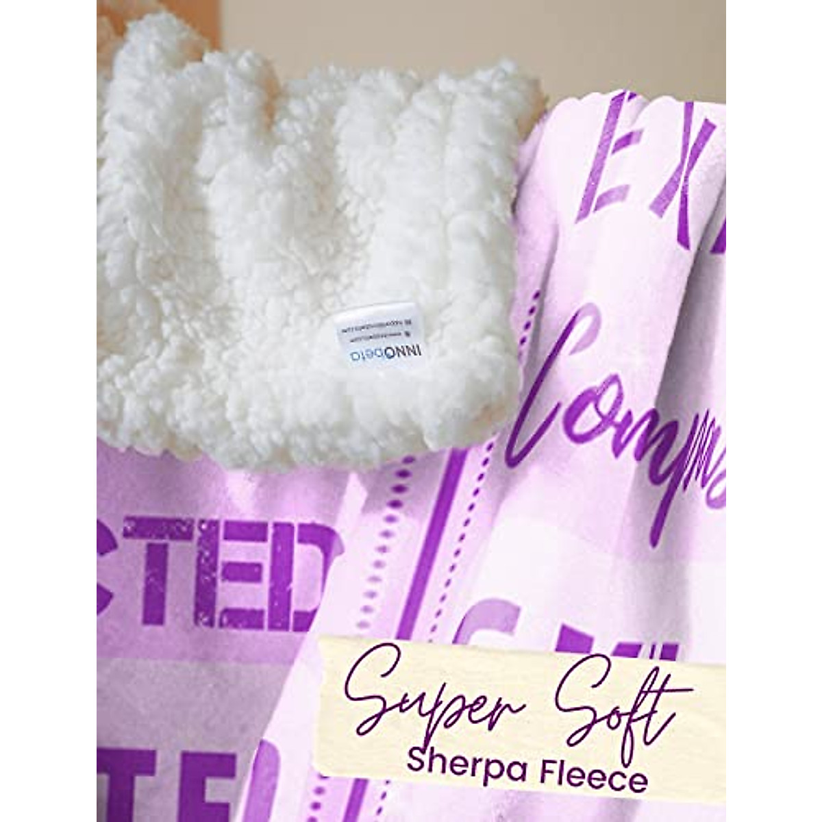 Boss Lady Gifts from Employees, Flannel Plush Blankets (50"x 60") Gift for Women on Boss Day, Birthday, Christmas, Retirement, Fuzzy Soft Bed Flannel Blankets-Difference Maker(Thick Version)