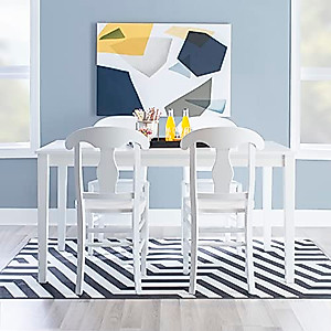 Powell Classic White Walker Dining Table