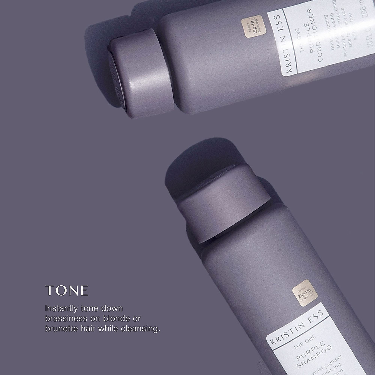 Kristin Ess The One Purple Shampoo and Conditioner Set, 10 fl. oz. each