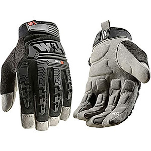 Wells Lamont Men's FX3 Extreme Dexterity Impact Protection Work Gloves,Black Large 7856