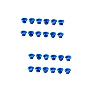 24 Pcs Bathtub Stopper for Bathroom Silicone Sink Cover Kitchen Accessories Silicone Sink Plug