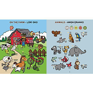 1000+ Must know words in Yoruba Language Vol 1| Illustrated Yoruba-English Dictionary| Learning & Education Toys | Interactive Books| Gifts for Boys & Girls | Sound Book/Audio Book/Talking Book| Musical Book