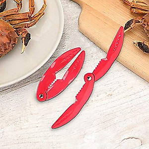 Lobster and Crab Cracker, Crab Leg Cracker Tool, Stainless Steel Creative Multifunctional Crab Claw Clip Seafood Cracker Nut Crackers for Kitchen