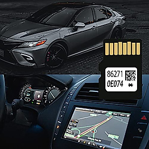 ANSIKE 2022 Latest Maps Update 86271 0E074 Navigation Micro SD Card Navigation GPS Card Compatible with Toyota USA and Canada Map