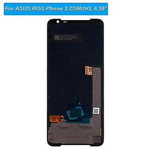 E-yiiviil LCD Display Compatible with ASUS ROG Phone 3 ZS661KL ZS661KS I003DD 6.59" LCD Display Touch Screen Assembly with Tools