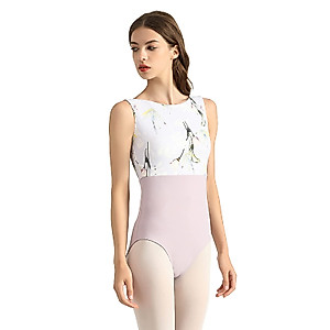 ModLatBal Women's Tank Leotards for Ballet Dance Gymnastics Bodysuit