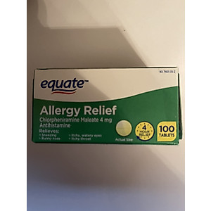 Equate: Chlortabs Tablets Antihistamine, 100 Ct