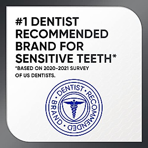 Sensodyne Natural White Whitening Toothpaste, Charcoal Toothpaste for Whitening Teeth, Mint - 4 oz (Pack of 3)