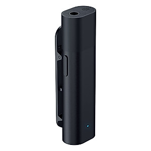 Razer Seiren BT: Bluetooth Microphone for Mobile Streaming (Android, iPhone/iOS) - Clip-On Design - Wireless Lavalier Lapel Omnidirectional Mic - 2 Wind Socks - 3.5MM Port - Great for Vlogging
