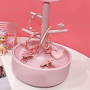 LIMEI-ZEN Vanity Mirror with Lights, LED Illuminated Bathroom Makeup Mirror with 5X Magnifying, Battery Or USB Powered, Double Sided Round Countertop Mirror Mirrors